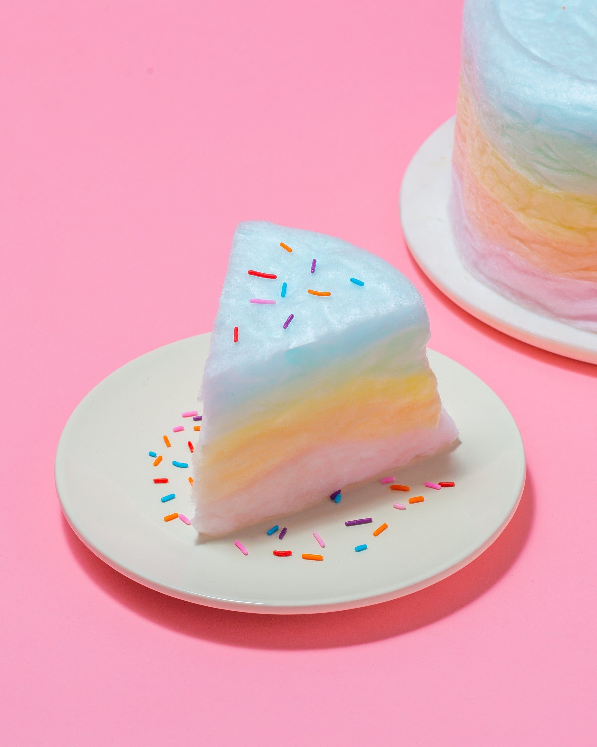Upside Down Rainbow Floof cake#N# – Floof Cotton Candy