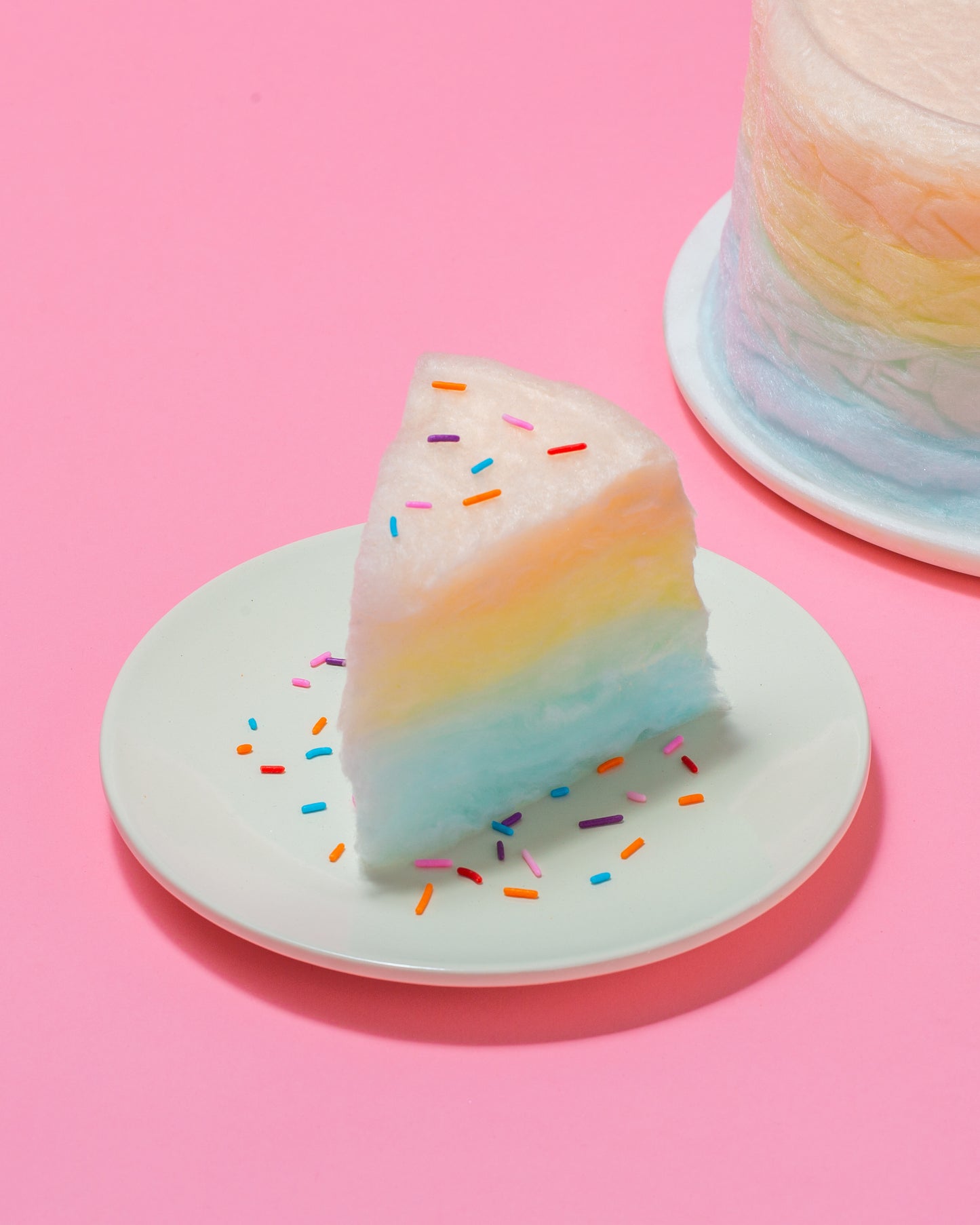 Hold the Pink - Rainbow Floof Cake#N# – Floof Cotton Candy