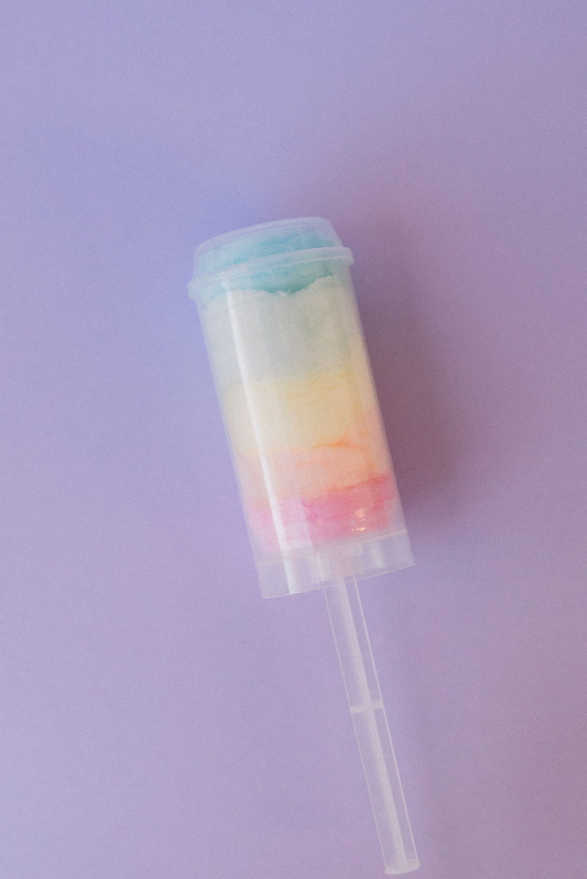 Rainbow Push Pop – Floof Cotton Candy