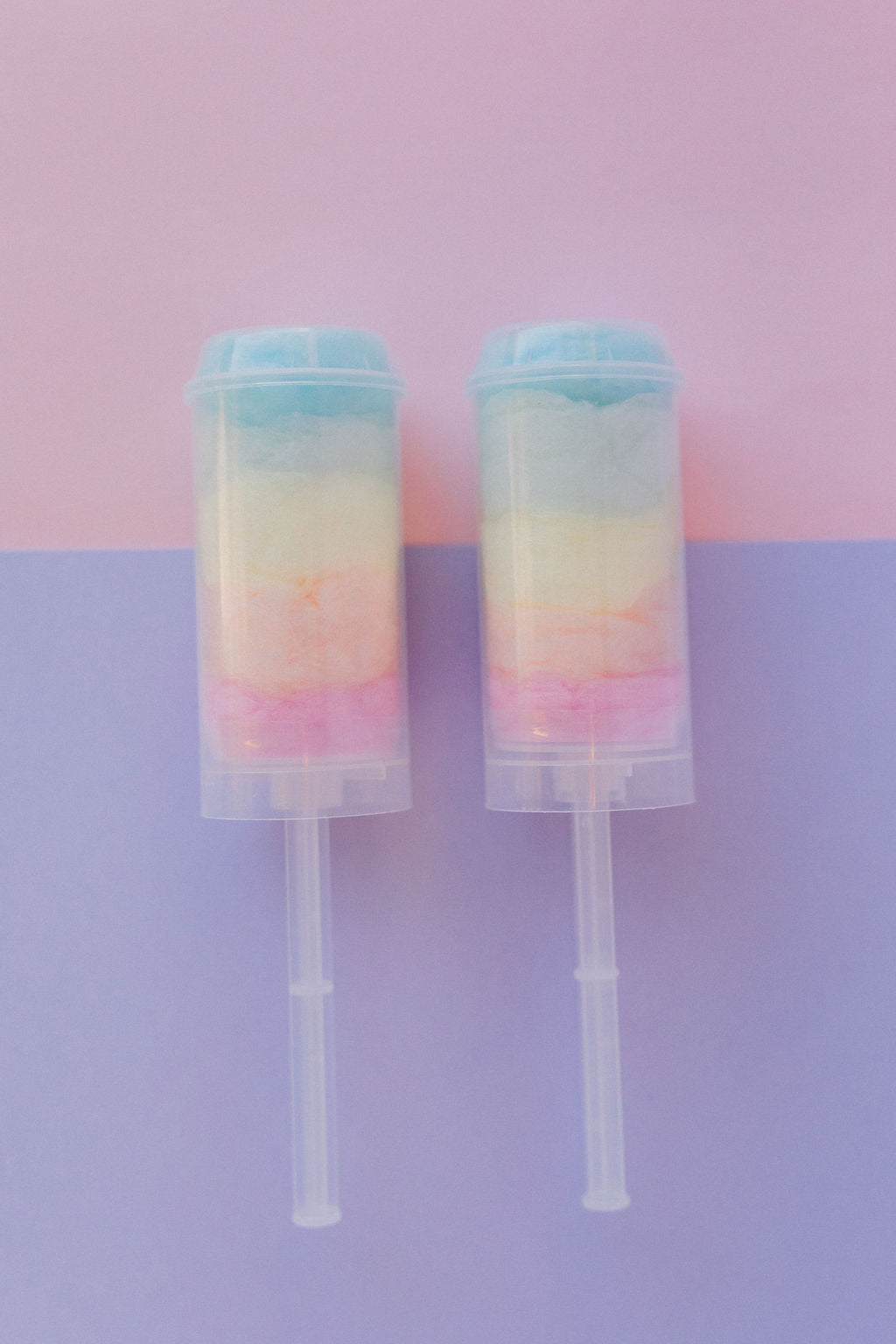 Rainbow Push Pop – Floof Cotton Candy
